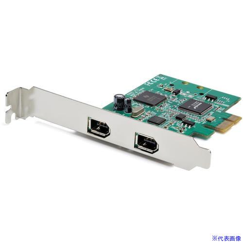 オレンジブック トラスコ中山　TRUSCOスターテック FireWire増設カード/PCI Express - 2x IEEE 1394a/400Mbps 〔品番:PEX1394A2V2〕[ 注番:4973915]特長●TI 1394 OH...