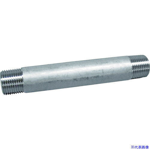 オレンジブック トラスコ中山　TRUSCOFLOBAL 両長ニップル(SUS304TP) 04120021 〔品番:VLNS4004100〕[ 注番:4978269]特長●ステンレス配管に対応しています。●従来のねじ込み継手を更にグレードア...