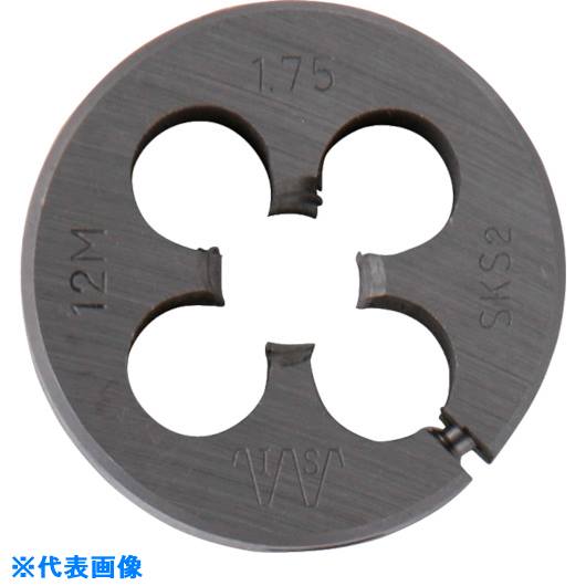 オレンジブック トラスコ中山　TRUSCOISF ねじ切り丸ダイス メートルねじ・並目 25径 M2.3X0.4 〔品番:ISRD25M2.3X0.4〕[ 注番:5036879]特長●スプリットタイプのダイスでネジ部の外径寸法を微調整できま...