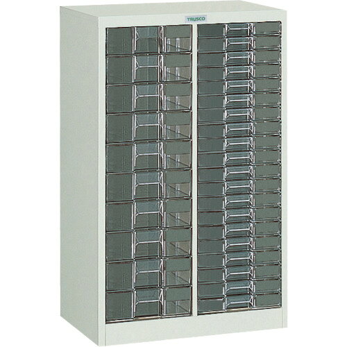 オレンジブック トラスコ中山　TRUSCOTRUSCO カタログケース コンビ浅X20深X10 600X400XH880 〔品番:B2C1020〕[ 注番:5046181]特長●書類・冊子・小物が収納できる2列タイプの収納ケースです。●透明...