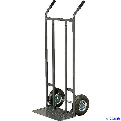 オレンジブック トラスコ中山　TRUSCOTRUSCO スチールパイプ製二輪車 均等荷重150kg H1210 すくい板205×470 〔品番:3011〕[ 注番:5054931]特長●自由・手軽に物の運搬ができ、しかも、狭い場所で簡単に操...
