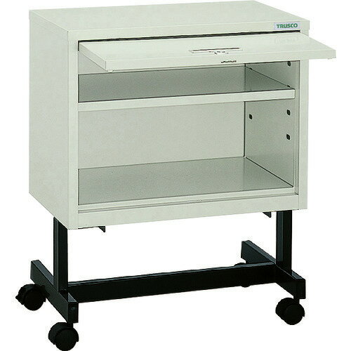 オレンジブック トラスコ中山　TRUSCOTRUSCO 扉付オープン型収納ケース キャスター付 502×302×616 〔品番:KDM502C〕[ 注番:5072620]特長●旧JIS規格（デスク高さ740mm）の机の脚もとにすっきり収納で...