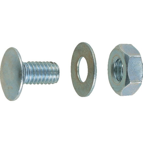 オレンジブック トラスコ中山　TRUSCOTRUSCO 軽量棚用ボルト・ナットM6X12mm 〔品番:BN40〕[ 注番:5073014]特長●ボルトは根角タイプですので組み立てが簡単にできます。仕様●ねじサイズ：M6×12●適合：30・4...