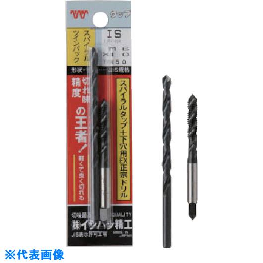 オレンジブック トラスコ中山　TRUSCOISF パック入 スパイラルタップ ツインパックセット M4X0.7 〔品番:PSPTTWM4X0.7〕[ 注番:5074746]特長●この1パックでねじ切りOKで、タップと下穴用ドリルがセットにな...