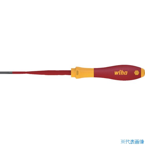 オレンジブック トラスコ中山　TRUSCOwiha 絶縁ドライバー スリムフィックス 6.5×150mm 〔品番:3201065150〕[ 注番:5089447]特長●保護絶縁体がブレード自体に組み込まれたスリムデザインが狭所での作業を可能...