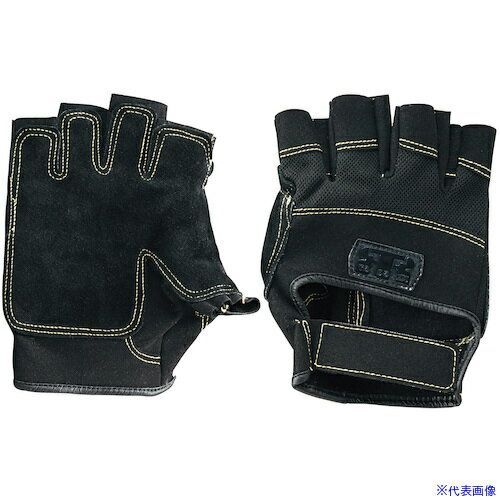 オレンジブック トラスコ中山　TRUSCOトンボレックス ロープ降下用オーバーグローブ(右手1枚) 〔品番:C531BKRIL〕[ 注番:5092265]特長●ロープ降下時の摩擦、摩耗対応に企画したオーバーグローブです。●本体は掲揚で柔らか...