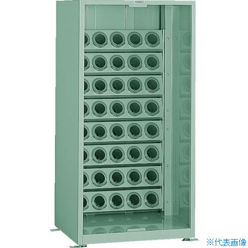 オレンジブック トラスコ中山　TRUSCOTRUSCO ツーリング保管庫 ホルダ40個 オープン ロック付 BT50 〔品番:VTL1500〕[ 注番:5104297]特長●ホルダにセーフティーロックを付けています。仕様●収納ホルダ数：BT...