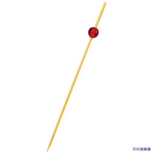 オレンジブック トラスコ中山　TRUSCOEBM 竹製 ビーズピックス 7cm レッド(50本入)09486 〔品番:1534110〕[ 注番:5105356]特長仕様仕様2材質/仕上セット内容/付属品注意原産国（名称）中国JANコード45...