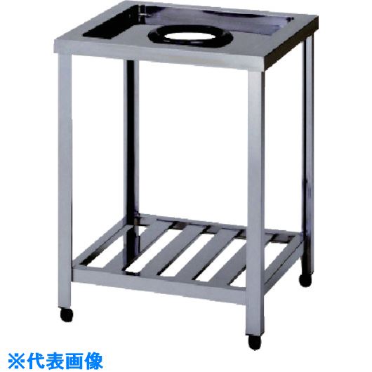 オレンジブック トラスコ中山　TRUSCOアズマ ダスト台スノコ板付 750×600×800 〔品番:HTD750〕[ 注番:5110637]特長●サイズ豊富な本格的業務用ステンレスダスト台です。用途●工場●研究所仕様●間口(mm)：750...