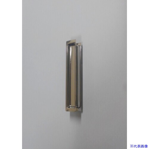 オレンジブック トラスコ中山　TRUSCOナカニシ 両面引手 SUS−H−1 〔品番:SUSH1〕[ 注番:5113208]特長●表裏両面が使用できる引手です。用途●引戸等に使用する引手です。仕様●色：電解研磨仕様2材質/仕上●ステンレス●...