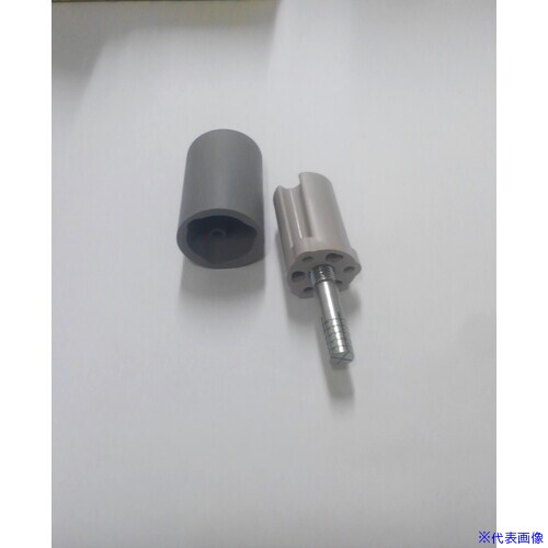 オレンジブック トラスコ中山　TRUSCOナカニシ 床付け戸当り グレー アンカー止めタイプ PL-500GY-A 〔品番:PL500GYA〕[ 注番:5113908]特長●オールアンカーのセット品です。用途●床付屋内用の戸当りです。仕様●...