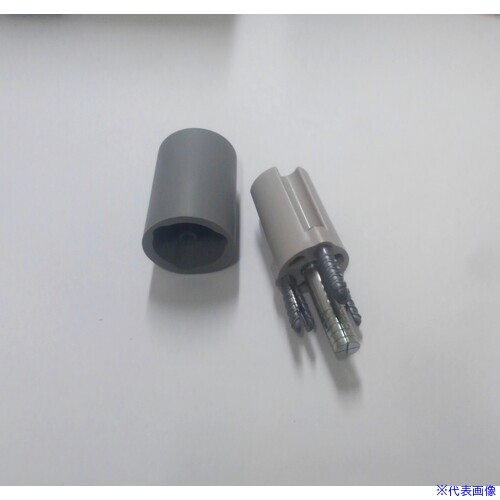 オレンジブック トラスコ中山　TRUSCOナカニシ 床付け戸当り グレー オールセット PL-500GY-AB 〔品番:PL500GYAB〕[ 注番:5114522]特長●オールアンカーとオールプラグのセット品です。用途●床付屋内用の戸当り...