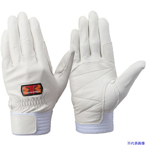 オレンジブック トラスコ中山　TRUSCOトンボレックス 羊革製手袋 手の平当て付 ホワイト 〔品番:RS941WL〕[ 注番:5117049]特長●柔らかさの中に手の平補強で耐久性をプラスしました。仕様●色：ホワイト●サイズ：L●全長(c...