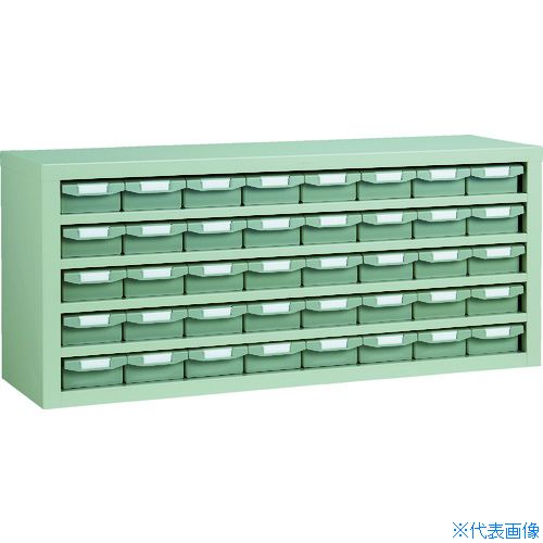 オレンジブック トラスコ中山　TRUSCOTRUSCO 引き出しユニット 1037X307XH444 A1NGX40 〔品番:VA85A〕[ 注番:5117631]特長●横型タイプの部品管理ケースです。●奥行が307mmなので、作業台に置い...