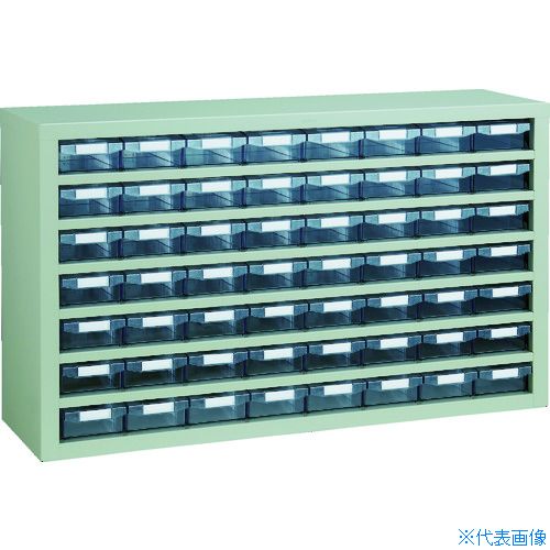 オレンジブック トラスコ中山　TRUSCOTRUSCO 引き出しユニット 1037X307XH605 A1X56 〔品番:VA87B〕[ 注番:5117704]特長●横型タイプの部品管理ケースです。●奥行が307mmなので、作業台に置いて使...