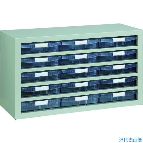 オレンジブック トラスコ中山　TRUSCOTRUSCO 引き出しユニット 795X307XH444 AW2X15 〔品番:VA65BW〕[ 注番:5117747]特長●横型タイプの部品管理ケースです。●奥行が307mmなので、作業台に置いて...