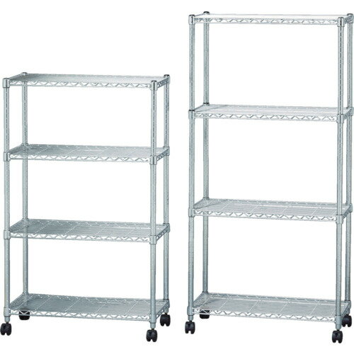 オレンジブック トラスコ中山　TRUSCOIRIS 104971 メタルシェルフ SE−7512 〔品番:SE7512〕[ 注番:5121116]特長●クロームメッキ仕上げのラックです。●クギやねじを使わずに簡単に組み立てることができます。...