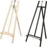 オレンジブック トラスコ中山　TRUSCOIRIS 556629 イーゼル1300 ESL-2 ダークブラウン 〔品番:ESL2DBR〕[ 注番:5129583]特長●天然木を使用した、ナチュラルテイストのイーゼルです。用途●店頭でメニュー...