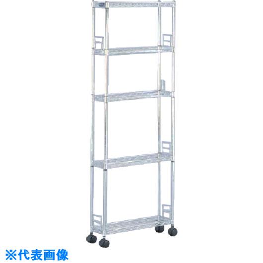 オレンジブック トラスコ中山　TRUSCOIRIS 106527 メタルスリム(径12) 147×475×1210 〔品番:MK1512N〕[ 注番:5134021]特長●冷蔵庫とシンクの間、コンロと壁の間などの隙間を有効活用できます●奥行...
