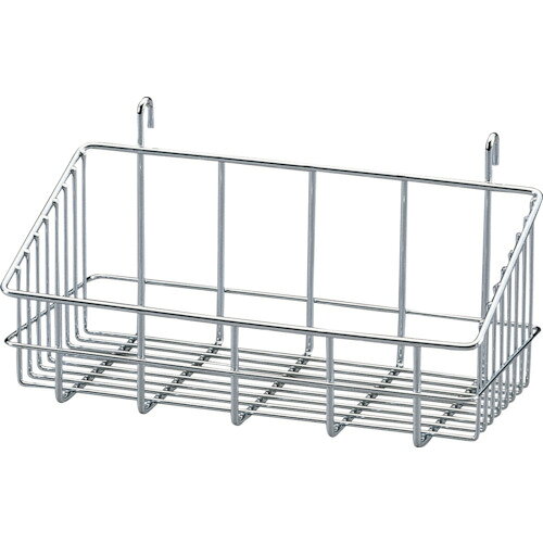 オレンジブック トラスコ中山　TRUSCOIRIS 540142 メタルラック用小物入れバスケット 250×120×130 〔品番:MR212B〕[ 注番:5134919]特長●メタルラック専用のバスケットです。仕様●間口(mm)：250●...