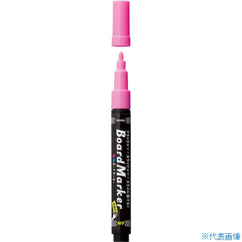オレンジブック トラスコ中山　TRUSCOレイメイ 蛍光ボードマーカー・細字ピンク 〔品番:LBM1045P〕[ 注番:5204236]特長●ブラックボード・ホワイトボード・ガラスに鮮やかな発色の文字が書けます。用途●ブラックボード・ホワイ...
