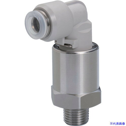 オレンジブック トラスコ中山　TRUSCOPISCO ロータリジョイントSUS304 水仕様タイプ 〔品番:RWL401SUS〕[ 注番:5208145]特長●水で使用できるSUS304の揺動部・回転部用ワンタッチ継手です。●接流体部には、...