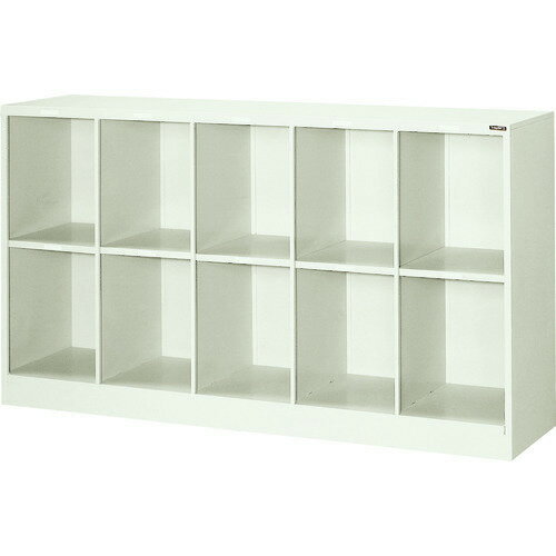 オレンジブック トラスコ中山　TRUSCOTRUSCO スクールロッカー 10人用 1570X400XH880 〔品番:KH10NG〕[ 注番:5209056]特長●学校教室に、通常ご利用いただいている収納家具です。色、サイズ、その他色々工...