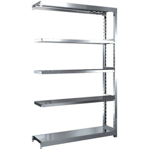 オレンジブック トラスコ中山　TRUSCOTRUSCO ステンレス棚 SM2型 1160X300XH1800 5段 連結 〔品番:SM26435B〕[ 注番:5221129]特長●ボルトを1本も使用しないボルトレス構造のため組み立てが簡単で...