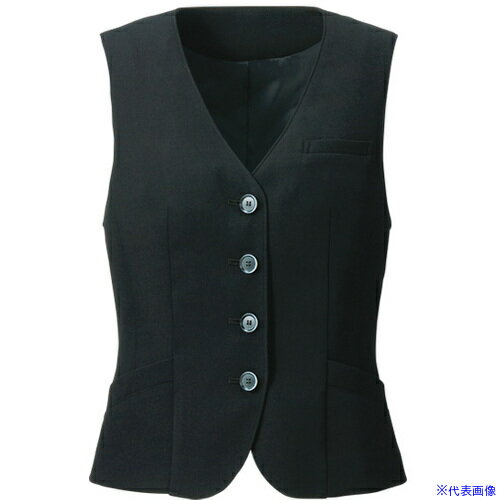 オレンジブック トラスコ中山　TRUSCOGROW ラチェット・ギャバベストブラック15 〔品番:VE364B915〕[ 注番:5230075]特長●動きやすさ抜群の2WAYストレッチ素材のべスト。●シンプルな綾組織にエレガントな上質感を追...