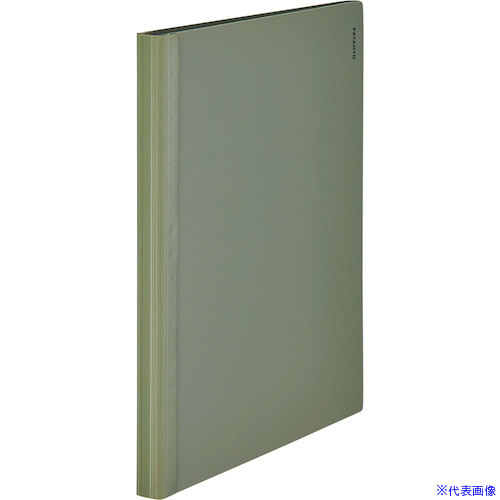 オレンジブック トラスコ中山　TRUSCOKING JIM クリア-ファイルパタント ミト 〔品番:CN182PNWG〕[ 注番:5258261]特長●やわらかい独自の背パーツを採用することで、表紙を360°パタンと折り返すことができるクリ...