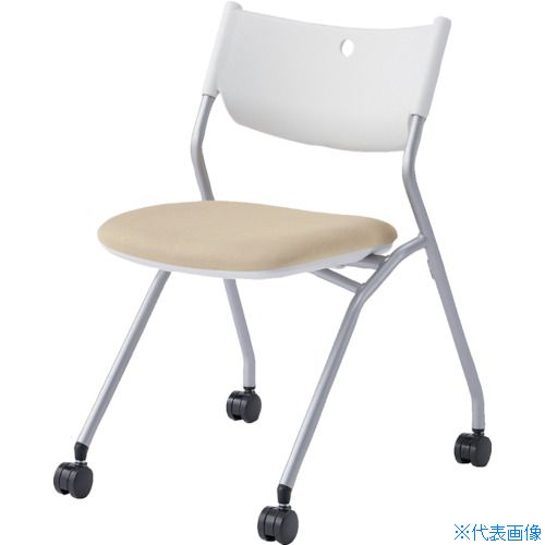 オレンジブック トラスコ中山　TRUSCOPLUS 52343)会議イスMC−PT5SSBE 〔品番:MCPT5SSBE〕[ 注番:5258892]特長●コンパクト設計で移動性やスペース効率性に優れています。●水平スタッキングが可能です。●...