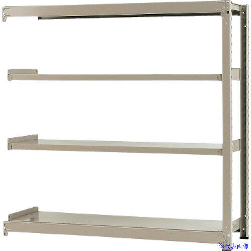 オレンジブック トラスコ中山　TRUSCO北島 中量500K連結W1500XD750XH1500ニューアイボリ—4段 〔品番:T500R150751504〕[ 注番:5258934]特長●ボルトレスで組立が簡単しかも1段／耐荷重が500kg...