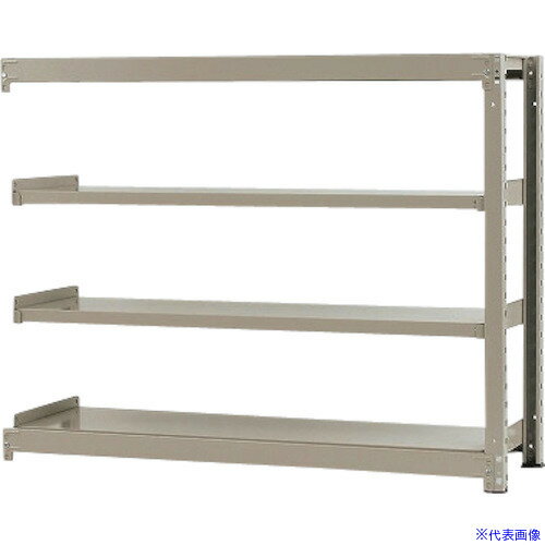 オレンジブック トラスコ中山　TRUSCO北島 中量300K連結W1500XD600XH1200ニューアイボリ—4段 〔品番:T300R150601204〕[ 注番:5259409]特長●ボルトレスで組立が簡単しかも1段／耐荷重が300kg...