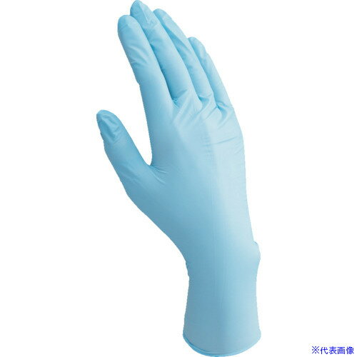 オレンジブック トラスコ中山　TRUSCOバリアローブ ニトリルPFエースブルーパウダーフリーM(100枚入) 〔品番:NO.2062M〕[ 注番:5260944]特長●軽くて伸びやすく、フィット感のある手袋です。●内面クロリネーション加工...