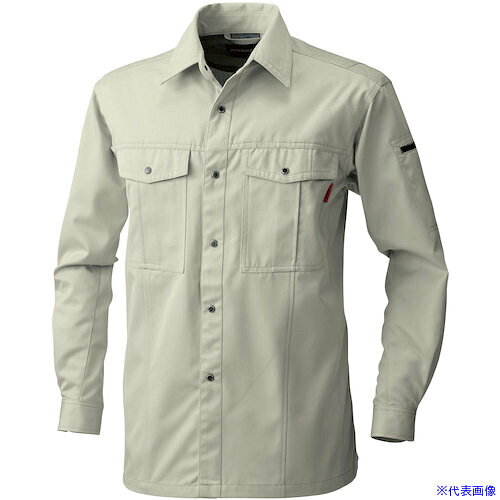 オレンジブック トラスコ中山　TRUSCOSOWA 6115 長袖シャツ ベージュ M 〔品番:61153M〕[ 注番:5302990]特長●定番のT／Cソフトツイルを使用しています。●制電性素材で静電気の発生をおさえます。仕様●色：ベージ...