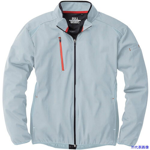 オレンジブック トラスコ中山　TRUSCONBW 43301 ストレッチウインドブレーカー シルバーグレー 4L 〔品番:43301224L〕[ 注番:5303864]特長●窮屈感を感じさせない適度なストレッチ性があります。●冷気の侵入を防...
