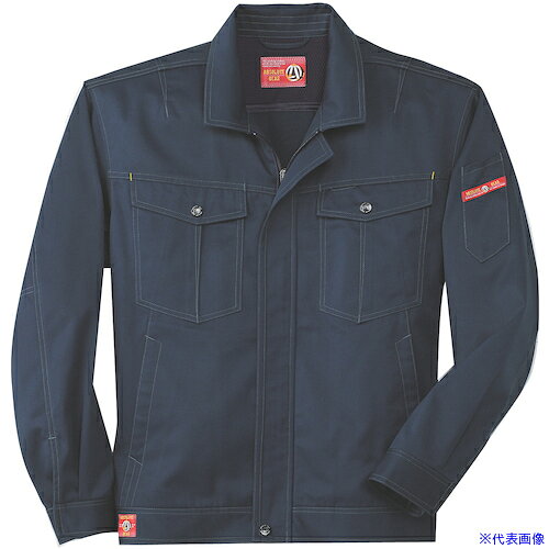オレンジブック トラスコ中山　TRUSCOSOWA 9773 長袖ブルゾン ネイビー S 〔品番:97731S〕[ 注番:5305087]特長●生地裏側が綿タッチで肌触りが良いです。●制電性素材で静電気の発生を抑えます。仕様●色：ネイビー●...