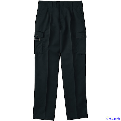 オレンジブック トラスコ中山　TRUSCO只今参上 1028 ツータックカーゴパンツ ブラック 100 〔品番:10284100〕[ 注番:5308576]特長●豊富なカラー展開です。●シワになりにくく乾きが速いです。仕様●色：ブラック●サ...