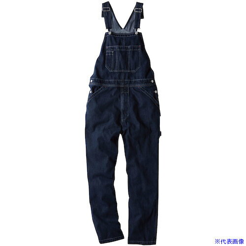 オレンジブック トラスコ中山　TRUSCOG.G. 1012−24 サロペット ミッドインディゴ M 〔品番:101224557M〕[ 注番:5310917]特長●カジュアルでもワークでも幅広く使える定番デニムサロペットです。●ソフトタッチ...