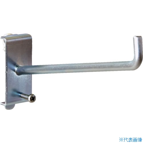 オレンジブック トラスコ中山　TRUSCOTRUSCO パンチングパネル用工具フック2穴掛け 1本爪ロング 〔品番:SFS1L〕[ 注番:5345453]特長●パンチングパネルに取り付けて、小物工具類、各種スパナやレンチなどをフックに引掛け...