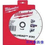 オレンジブック トラスコ中山　TRUSCOmilwaukee 230mmダイヤモンドブレード(スチールヘッド) 〔品番:4932492016〕[ 注番:5349159]特長●パワーカッターM18 FCOS230用ダイヤモンドブレードです。仕...