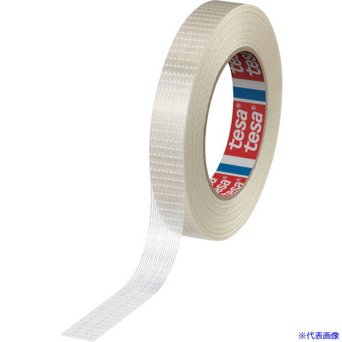 オレンジブック トラスコ中山　TRUSCOtesa クロスフィラメントテープ(縦横両配向) テサ4591 25mmx50m 〔品番:45912550〕[ 注番:5357118]特長●縦横両方向にフィラメントを配向しており、流れ方向のみならず...