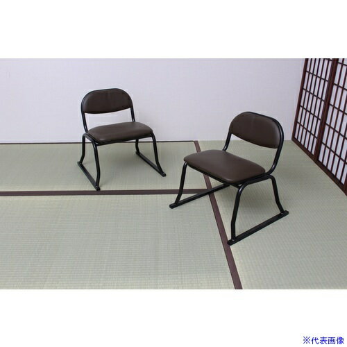 オレンジブック トラスコ中山　TRUSCOTASSCOM 背付き和座敷チェア ブラウン 〔品番:TAN883BR〕[ 注番:5370856]特長●背付きでゆったり座れる和座敷チェアです。用途●座敷イスをお探しの方に。仕様●座幅(mm)：33...