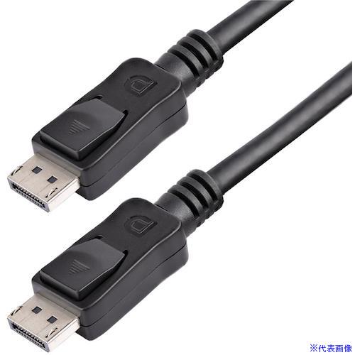 オレンジブック トラスコ中山　TRUSCOStarTech DisplayPort 1.2 ケーブル/50cm /4K60Hz /VESA認証/ブラック/ ディスプレイポート 〔品番:DISPL50CM〕[ 注番:5380099]特長●HB...