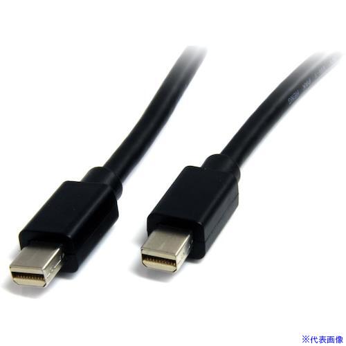 オレンジブック トラスコ中山　TRUSCOStarTech Mini DisplayPort 1.2ケーブル/1m/4K60Hz/オス−オス/ブラック/mDP モニターケーブル 〔品番:MDISP1M〕[ 注番:5380100]特長●21....