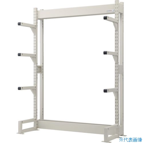 オレンジブック トラスコ中山　TRUSCOTRUSCO ボルトレス長尺保管棚M3 単式基本1200X450XH2400 4段 〔品番:VRM38454〕[ 注番:5380577]特長●長尺物の出し入れがスムーズに行え荷傷みの心配もなくコンパ...