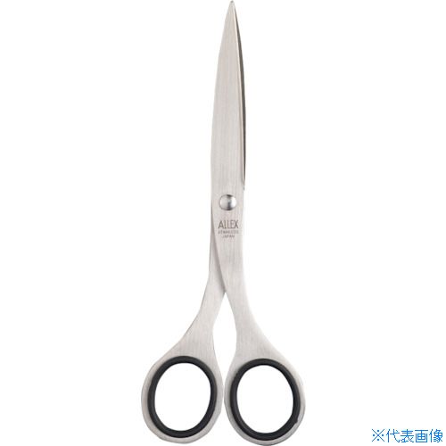 オレンジブック トラスコ中山　TRUSCOALLEX 事務用はさみ(中) Sー165 ブラック 〔品番:11102B〕[ 注番:5383479]特長●ALLEXを代表するオールステンレスシリーズです。用途●事務用仕様●刃長(mm)：68●刃...