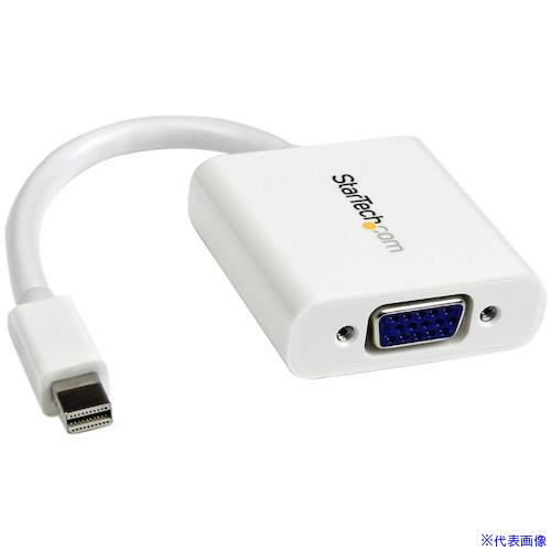 オレンジブック トラスコ中山　TRUSCOスターテック ディスプレイアダプター/Mini DisplayPort - VGA/1080p/ホワイト/ビデオ コンバーター 〔品番:MDP2VGAW〕[ 注番:5388146]特長●Mini D...