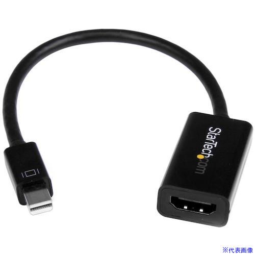 オレンジブック トラスコ中山　TRUSCOStarTech ディスプレイアダプター/Mini DisplayPort− HDMI1.4/4K30Hz/ブラック/ビデオ コンバーター 〔品番:MDP2HD4KS〕[ 注番:5389708]特長...