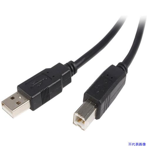 オレンジブック トラスコ中山　TRUSCOStarTech USB 2.0ケーブル/5m/Type−A − Type−B/480Mbps/オス−オス/ブラック/タイプA − B 〔品番:USB2HAB5M〕[ 注番:5391312]特長●U...